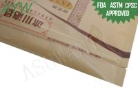 China Dried Nuts FDA Approved Stand Up Zipper Bags Multiple Uses With Viewing Window for sale