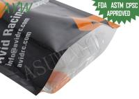 China Durable Metal Accessories Stand Up Zipper Bags Plastic With Eyeable Window for sale