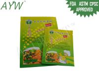 China Food ingredient packaging Plastic Pouches Moisture Proof , Zip lock Bag Stand for sale
