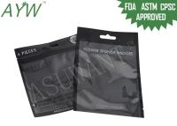 China Plastic Cosmetic Stand Up Zipper Bags Three Sides Seal Bag With Gravure Printed for sale