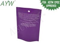 China Custom Colorado Smell Proof Weed Bags With Eyeable Window / Zip Closure FDA for sale