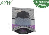 China Airtight Stand Up Coffee Pouches Smell Locked Zipper, Plastic Stand Up Pouch With Metalized Liner for sale