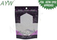 China Cool Weed Baggies Odour Resistant With Zip Lock , Clear Window Small Plastic Bags For Seeds for sale