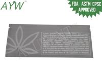 China Aluminum Foil Anti Smell Bag For Kratom Capsule , Grip Seal Plastic Bags For Medical Weed Storage for sale