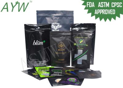 China k Foil Bags For Medical Marijuana Storage / Moisture Barrier Small Plastic Bags For Drugs for sale