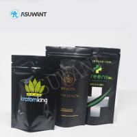 China Aluminum Foil Mylar Clear Stand Up Pouch Biodegradable Bags With Zipper Top for sale