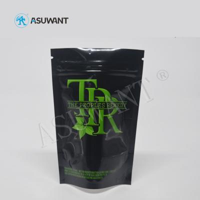 China Zipper Top Mylar Bags Smell Proof 1g 1/8oz 1/4oz 1/2oz Durable For Tobacco for sale
