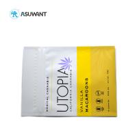China Gravure Printing Smell Proof Zipper Bags Biodegradable For Cookies / Weed for sale