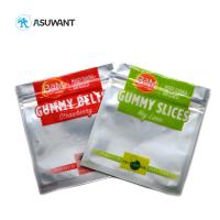 China Mylar Smell Proof Plastic Bags Aluminum Foil Stand Up Zipper Top With Window for sale