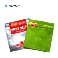 China Mylar Smell Proof Plastic Bags Aluminum Foil Stand Up Zipper Top With Window for sale