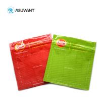 China Mylar Smell Proof Plastic Bags Aluminum Foil Stand Up Zipper Top With Window for sale