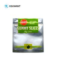 China Mylar Smell Proof Plastic Bags Aluminum Foil Stand Up Zipper Top With Window for sale