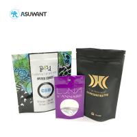 China Herb Packaging Mylar Bags Smell Proof Zipper Bags Smell Proof Biodegradable PET Material for sale