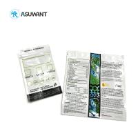 China Biodegradable Plastic Smell Proof Mylar Pouch Exit Bags Zipper Top Custom Logo for sale