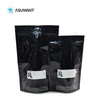 China Weed Packaging Smell Proof Zipper Pouch Custom Printed With SGS / ASTM Approval for sale
