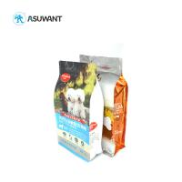 China Zipper Top Pet Food Bag Stand Up Zipper Laminated Material Plastic Customized Size for sale