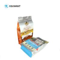 China Zipper Top Pet Food Bag Stand Up Zipper Laminated Material Plastic Customized Size for sale
