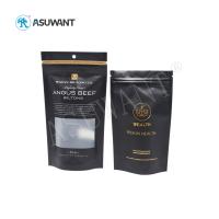 China Zipper Biodegradable Stand Up Pouch Window For Weed Weed Seed Cookie THC CBD Tobacco for sale