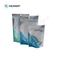 China Biodegradable Aluminum Foil Stand Up Pouch Zip Lock Bag For Medical Weed Weed Seed Cookie for sale