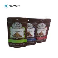 China Food Packaging Mylar Ziplock Stand Up Bags For Coffee Tea Preserved Fruit Beans Jerky for sale