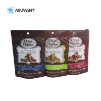 China Food Packaging Mylar Ziplock Stand Up Bags For Coffee Tea Preserved Fruit Beans Jerky for sale
