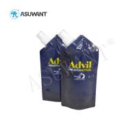 China Liquid Stand Up Spout Pouch 110-130 Mic Eco - Friendly Recycled Material With Nozzle for sale