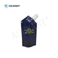 China Liquid Stand Up Spout Pouch 110-130 Mic Eco - Friendly Recycled Material With Nozzle for sale
