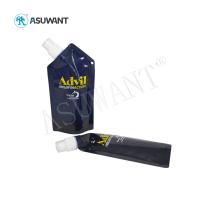 China Liquid Stand Up Spout Pouch 110-130 Mic Eco - Friendly Recycled Material With Nozzle for sale