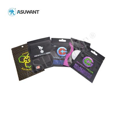 China Food Grade Coffee Stand Up Smell Proof Zipper Bags Aluminum Foil For Loose Tea for sale
