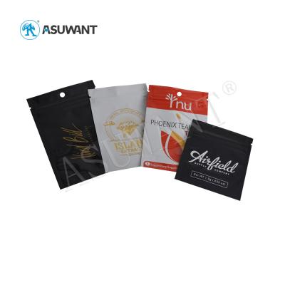 China Zip Lock Smell Proof Zipper Bags Aluminium Gravnre Printing With Resealable Zipper for sale
