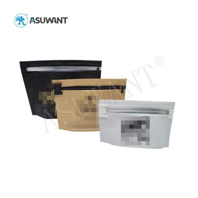 China Aluminum Mylar Child Proof Zipper Bags Baby Food Packaging For Seed Cookies for sale