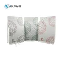 China Clear PP Material Flat Bottom Pouch 8 Side Sealed Protein Child Resistant Exit Mylar Bags for sale