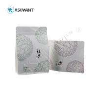 China Clear PP Material Flat Bottom Pouch 8 Side Sealed Protein Child Resistant Exit Mylar Bags for sale