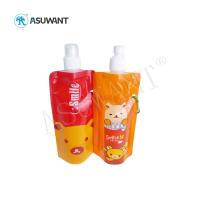 China Industrial Heat Sealed Plastic Liquid Storage Bags Spout Pouch Mylar Eco - Friendly for sale