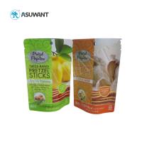 China 110-130 Mic Thickness Ziplock Mylar Food Storage Bags Eco Friendly For Snack for sale