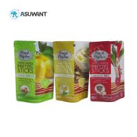China 110-130 Mic Thickness Ziplock Mylar Food Storage Bags Eco Friendly For Snack for sale