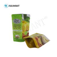 China 110-130 Mic Thickness Ziplock Mylar Food Storage Bags Eco Friendly For Snack for sale