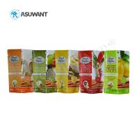 China 110-130 Mic Thickness Ziplock Mylar Food Storage Bags Eco Friendly For Snack for sale