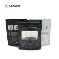 China Stand Up Marijuan Weed Medical Weed k Bags Moisture Proof With Clear Window for sale