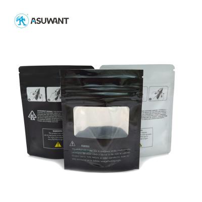 China Stand Up Marijuan Weed Medical Weed k Bags Moisture Proof With Clear Window for sale