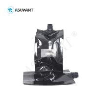 China 500ML Liquid Spout Bags Mylar Aluminum Foil Laminated With Transparent Window for sale