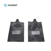 China 500ML Liquid Spout Bags Mylar Aluminum Foil Laminated With Transparent Window for sale