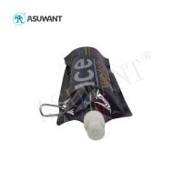 China Smell Proof Liquid Spout Bags Black Color Custom Printing Durable Eco - Friendly for sale