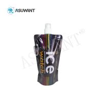 China Smell Proof Liquid Spout Bags Black Color Custom Printing Durable Eco - Friendly for sale