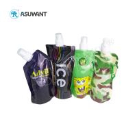 China Heat Sealed Mylar Plastic Liquid Storage Bags 110-130 Mic Customized Printing for sale