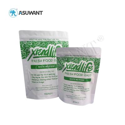 China Plastic Biodegradable Mylar Food Packaging Bags Resealable Matte / Glossy Surface Effect for sale