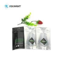 China Mylar Bags Laminated Waterproof Medical Weed k Bags Smell Proof With Transparent Window for sale