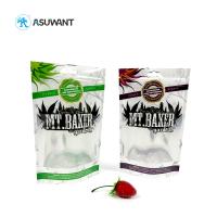 China Custom Medical Weed Mylar Bags Operation Matte Aluminum For Marijuana Weed for sale