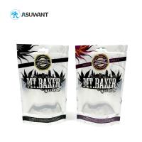 China Custom Medical Weed Mylar Bags Operation Matte Aluminum For Marijuana Weed for sale
