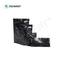 China Glossy Material Medical Weed k Bags Aluminum Foil Zipper Top Heat Seal for sale